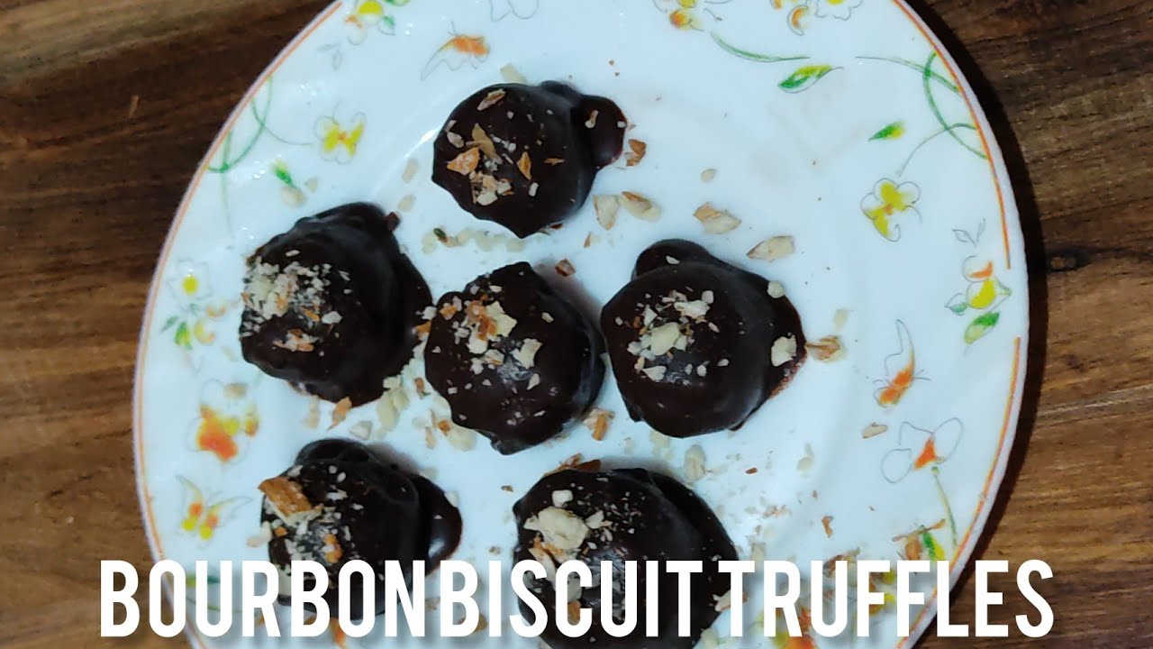 Bourbon Biscuit Truffles || No Bake Truffles || Sweety's Home Kitchen ...