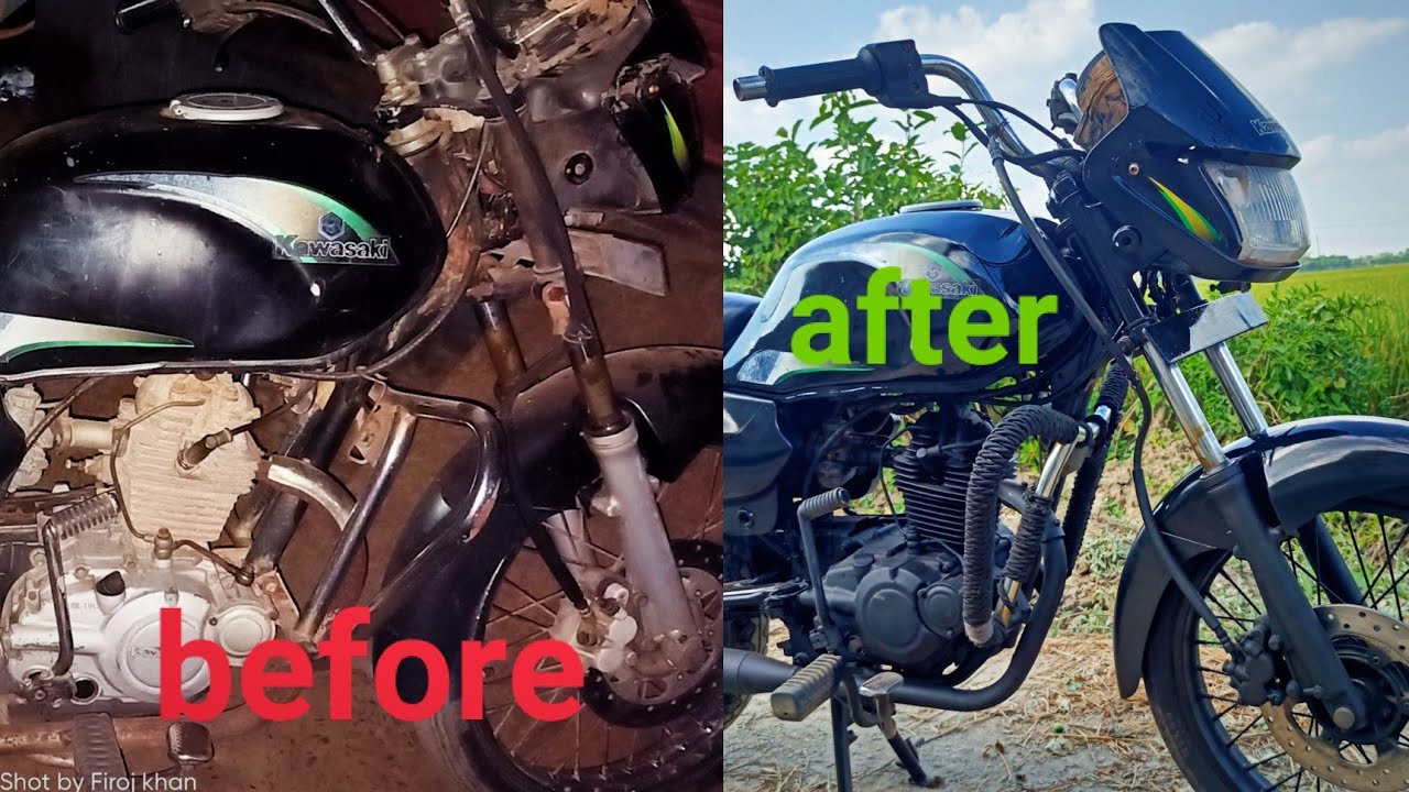 kawasaki caliber modified bike #fkfirojkhan - YouTube