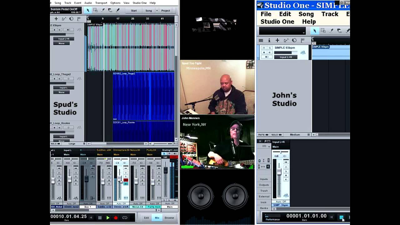 V.S.C.(Virtual Studio Configuration) Online Song Collaboration - YouTube