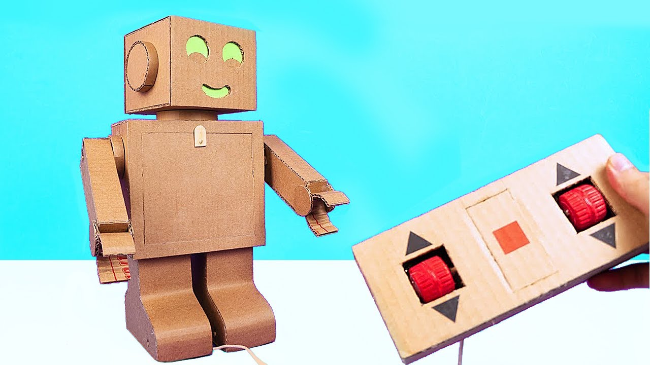 ROBOT HECHO EN CASA A CONTROL REMOTO - COSAS QUE NO CONOCIAS #9 - YouTube
