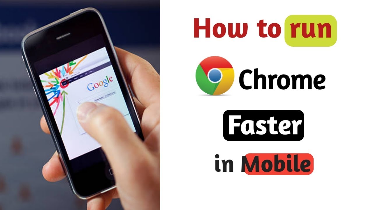 How to speed up google chrome faster | make chrome faster - YouTube