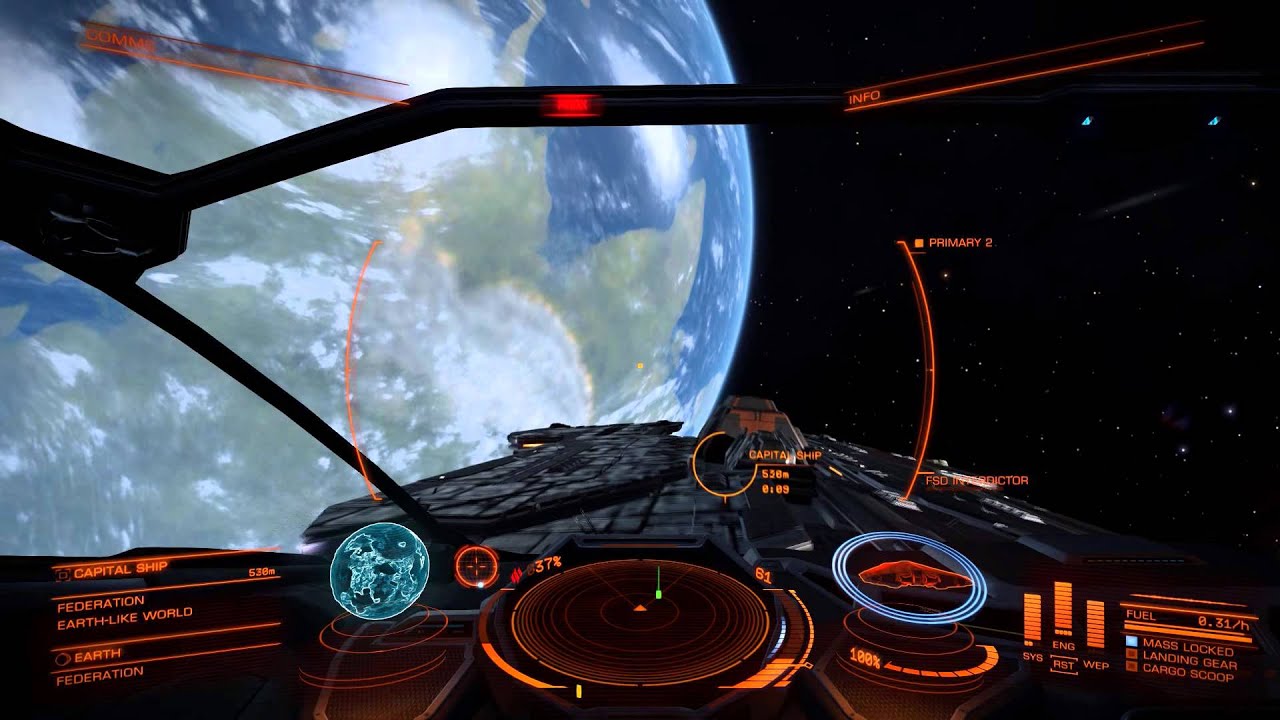 Elite Dangerous: Capital Ship - YouTube