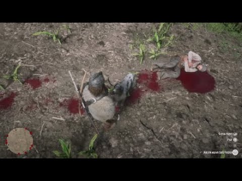 RDR2 - Giving the Guthrie Farmers Their Just Desserts - YouTube