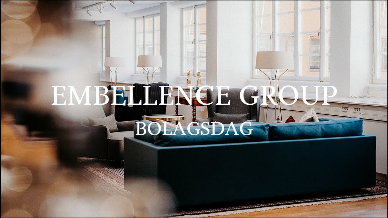 Embellence Group - Intervju Erik Penser Bank - 10 mars 2022 - YouTube