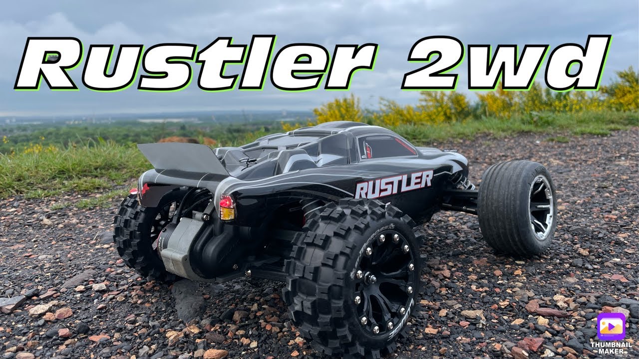 Traxxas Rustler 2wd Brushless Stadium Truck XL-5 VXL - YouTube