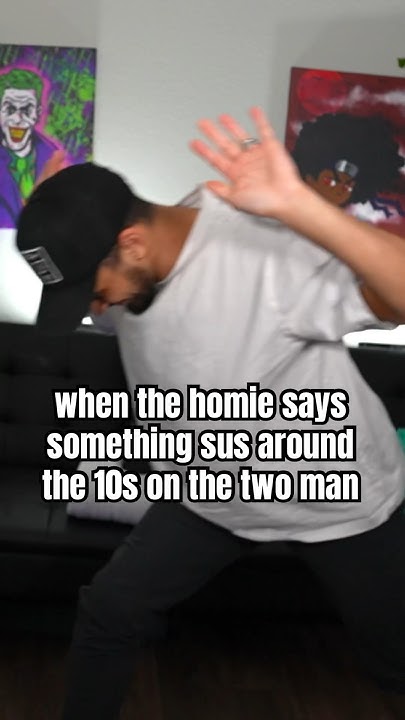 When the homie says something sus 😭 - YouTube