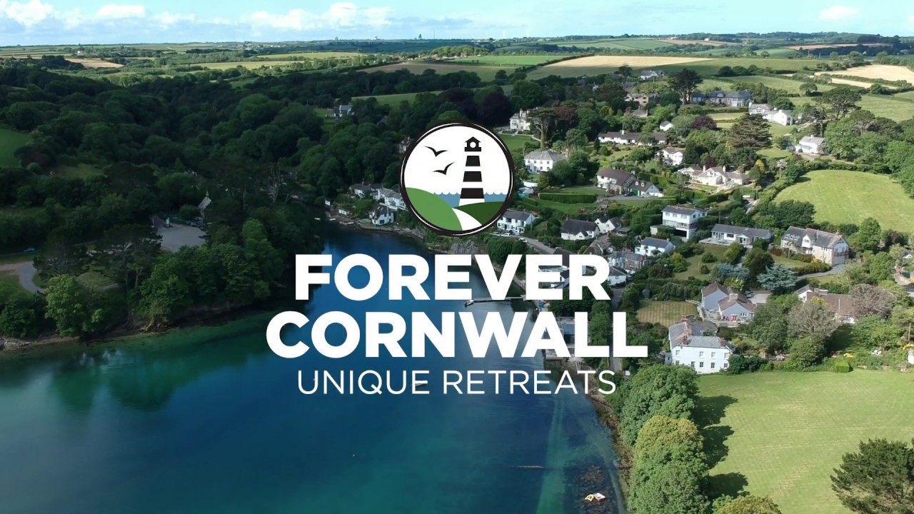 A bird's eye view of self catering homes at Kestle Barton, near Helford ...