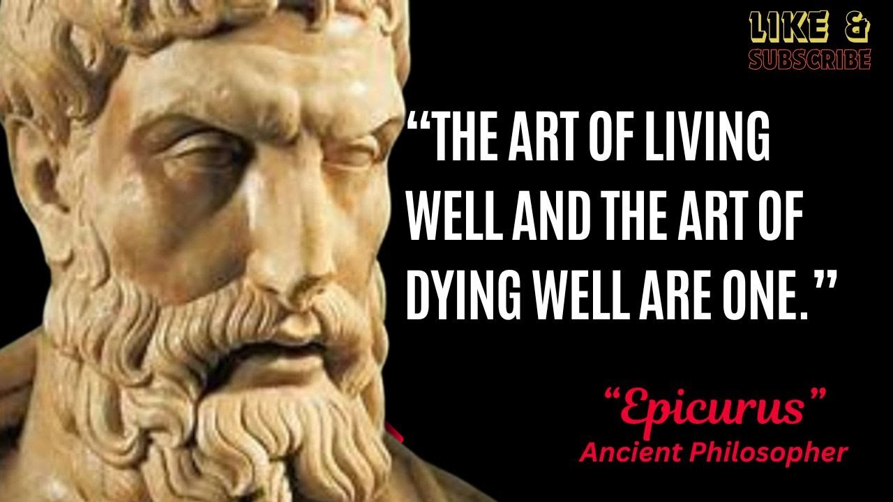 Ancient Philosopher Epicurus| Quotes-Philosophy| Four Steps to Good ...