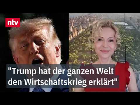 Donald Trump bringt mit Strafzöllen wieder einmal die Weltwirtschaft durcheinander, so Navidi | ntv