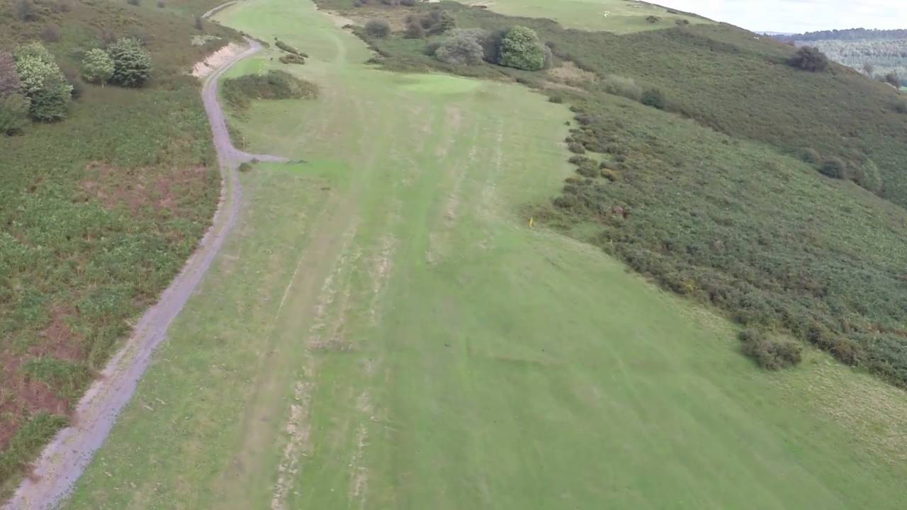Welshpool Golf Club Hole 9 Aerial Footage - YouTube