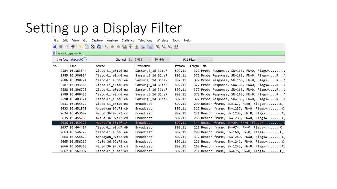 Using Wireshark Youtube