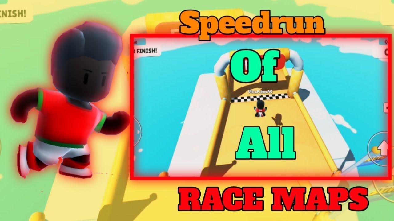 Speedrun of all Race Maps - YouTube