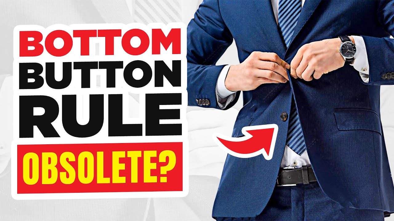 Buttoning Top Button Rule Obsolete? #Shorts - YouTube