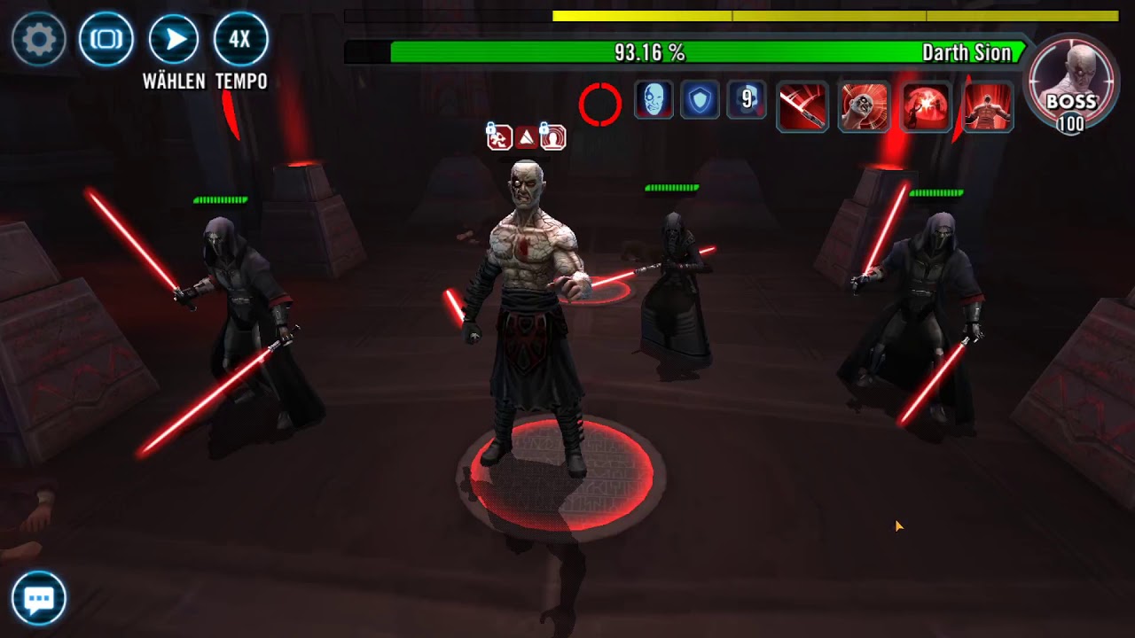 SWGOH - Raid - HSTR 2. Run Video 3/5 - YouTube