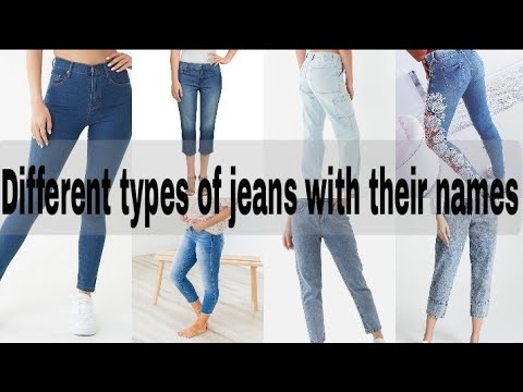 Differnt types of jeans/ denim 👖 with their names || Trendz fashion ...