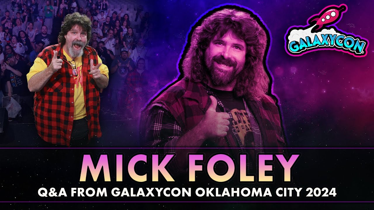 Mick Foley Q&A | GalaxyCon Oklahoma City 2024 - YouTube