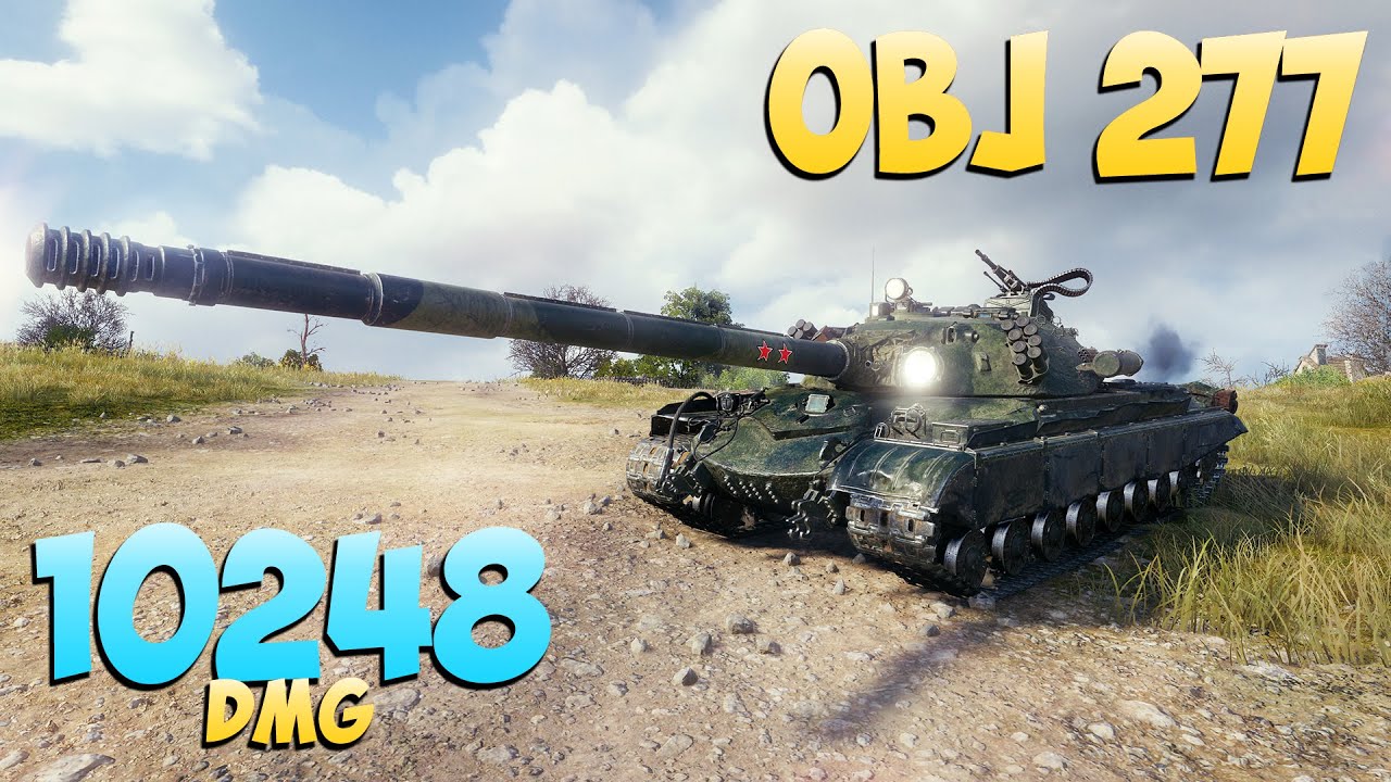 Obj 277 - 6 Kills 10.2K DMG - Quality victory! - World Of Tanks - YouTube