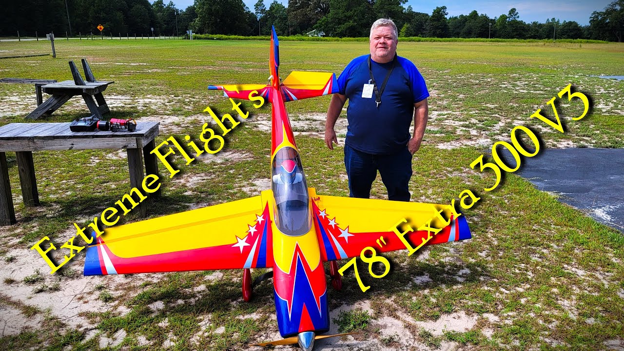Extreme Flight's Extra 300 Turnt UP - YouTube