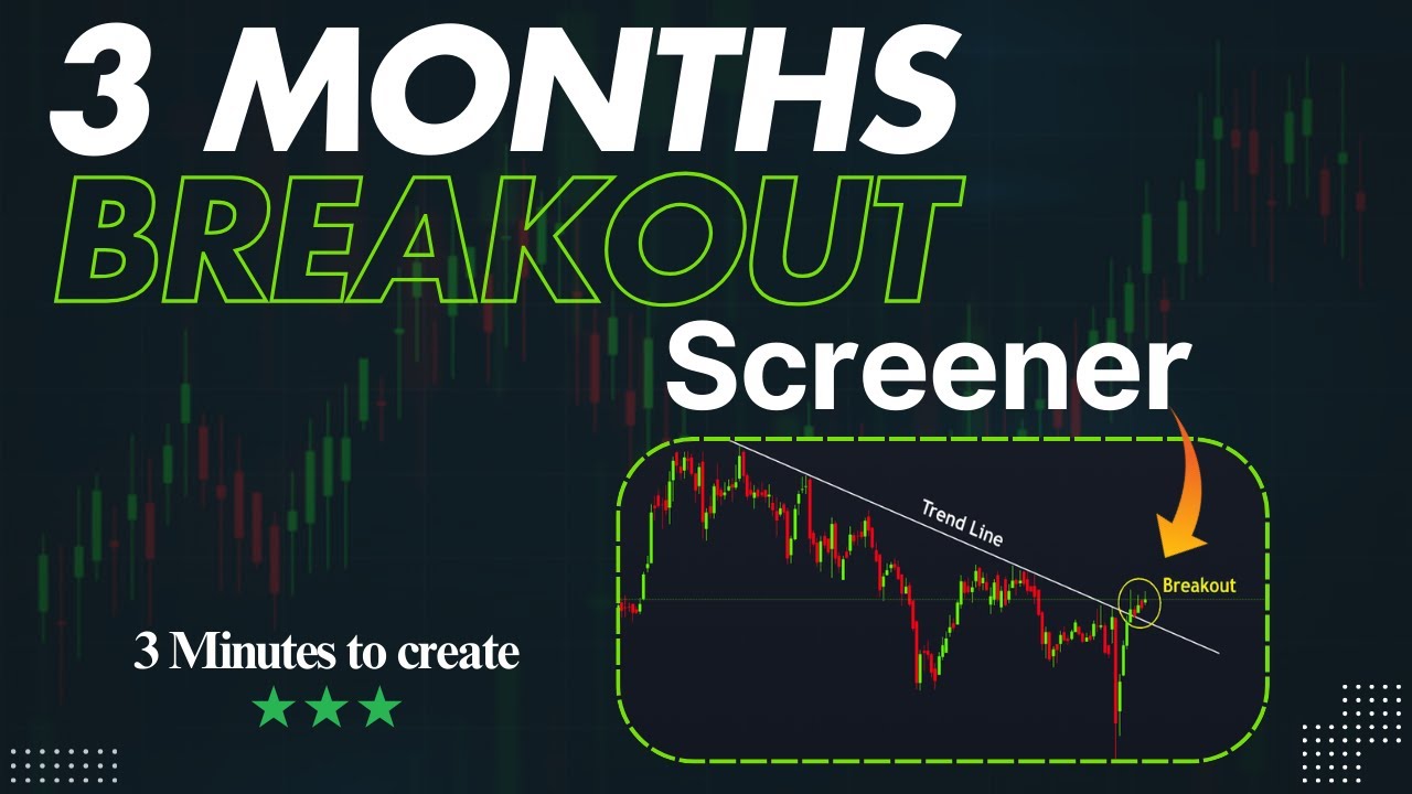 Monthly Breakout Screener 🔥3 Months High Stock List 🔥How to find Stocks ...