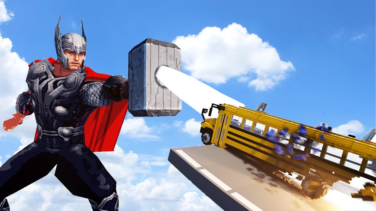 Cars vs Thor | Teardown - YouTube