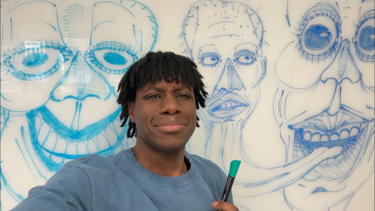 Leaving Devious Doodles on Every Whiteboard in My Class - YouTube