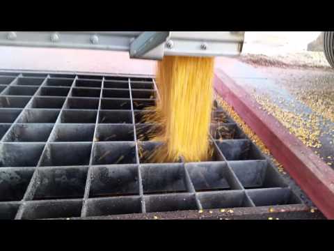 Corn drive over pit - YouTube
