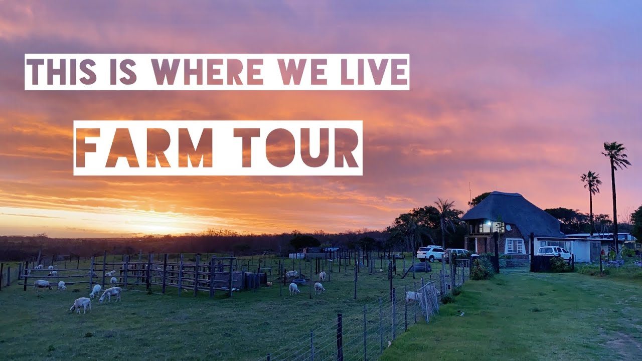 This is where we live: FARM TOUR - YouTube