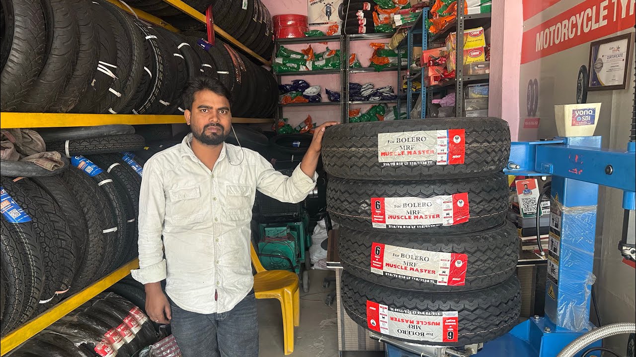 MRF MUSCLE MASTER / BOLERO/ SCORPION SIZE 215/75R15 BEST TYRE ...