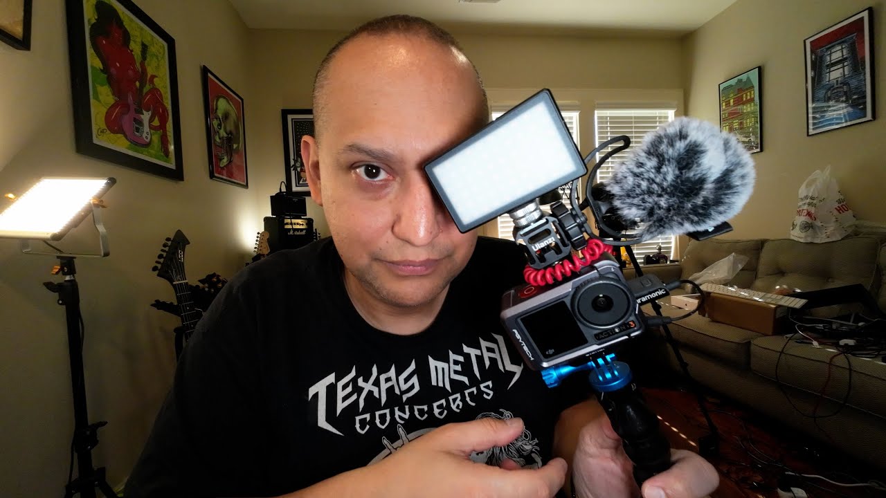 PGYTECH Camera Cage for OSMO Action 3 - YouTube