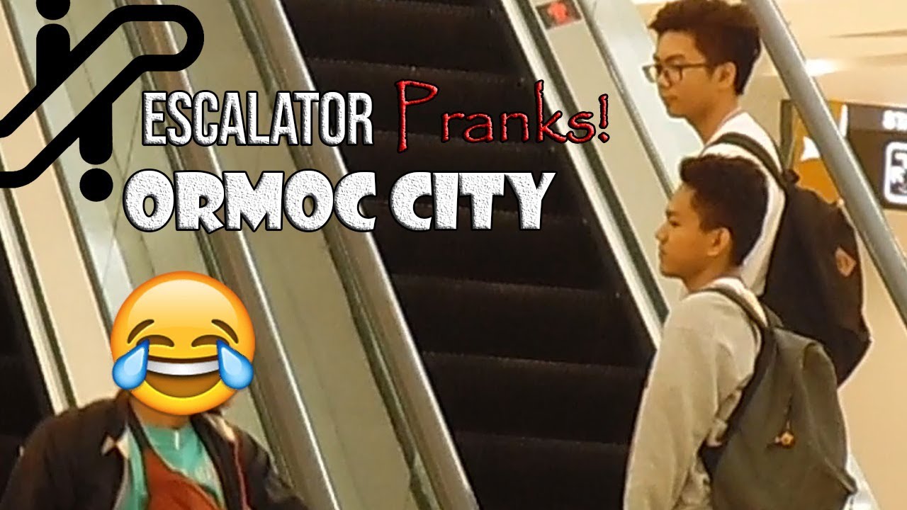 "Escalator Pranks" | Philippines | Ormoc City - YouTube