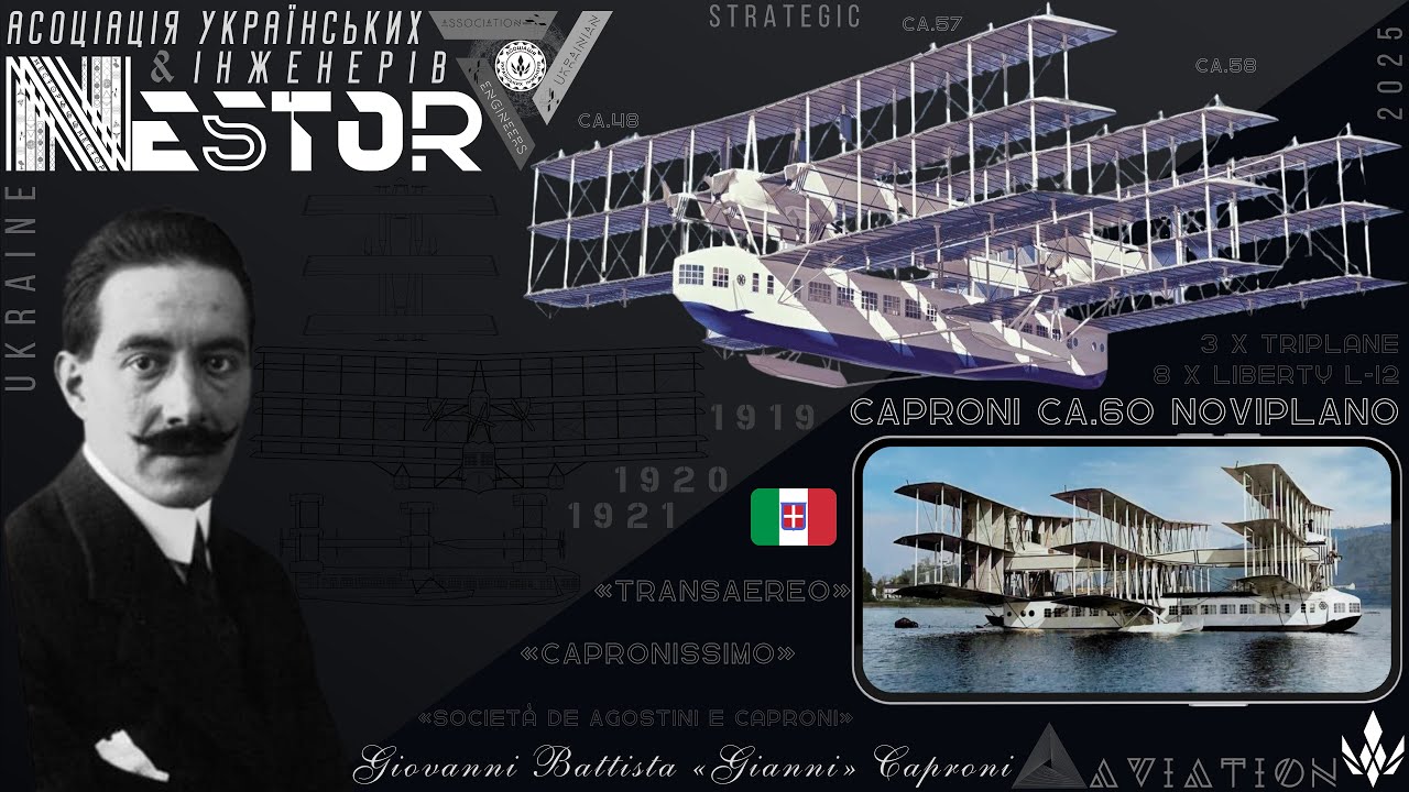 Caproni Ca.60 Noviplano - найдивніший літак, який міг стати Мрією ...