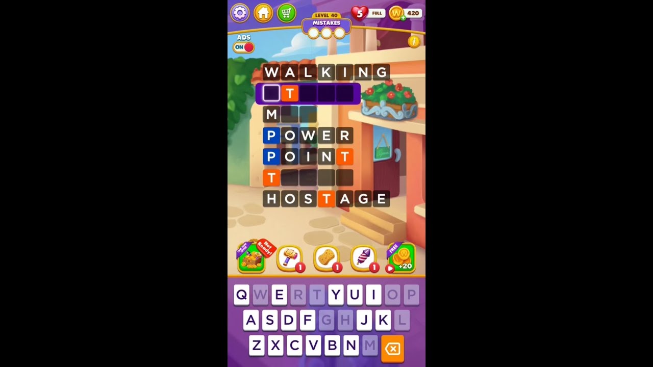 Word Chain - Levels 1-40 - YouTube