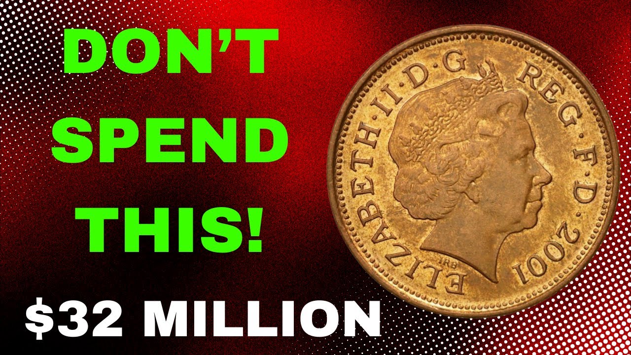 Rare United Kingdom ELIZABETH II TWO PENCE 2001 Coin Worth Collecting ...
