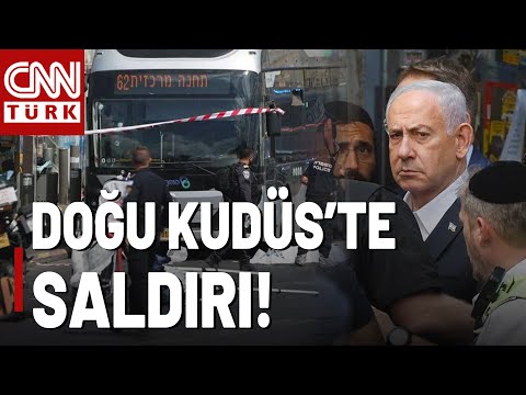 Doğu Kudüs'te Silahlı Saldırı: 6 Ölü, 15 Yaralı! Netanyahu Olay Yerine Geldi!