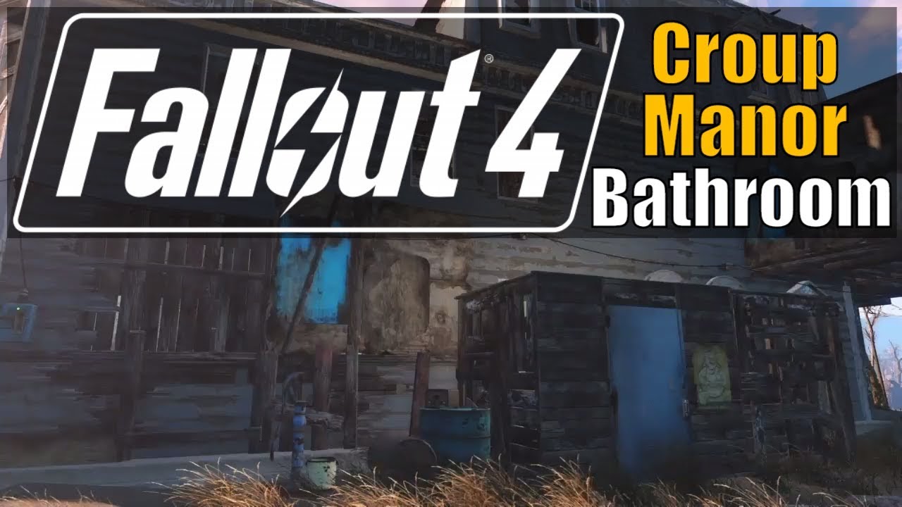 Fallout 4 - Bathroom - YouTube
