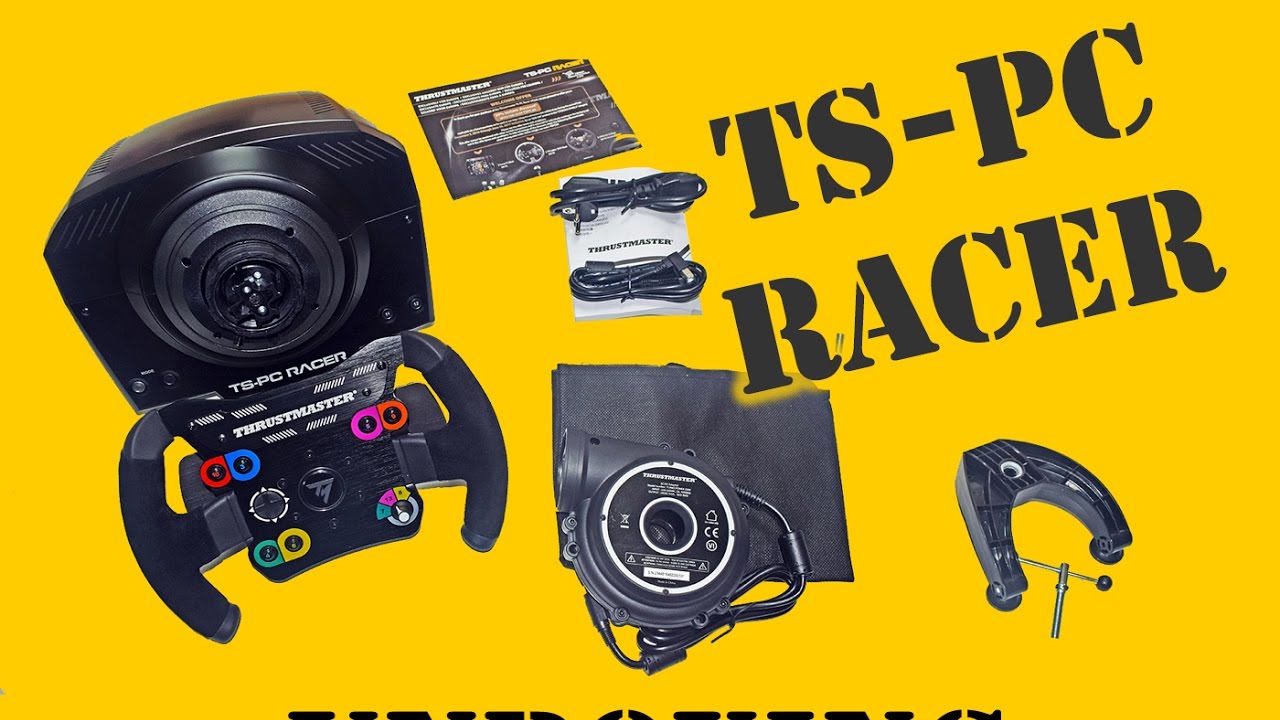 Unboxing Thrustmaster TS-PC Racer - YouTube