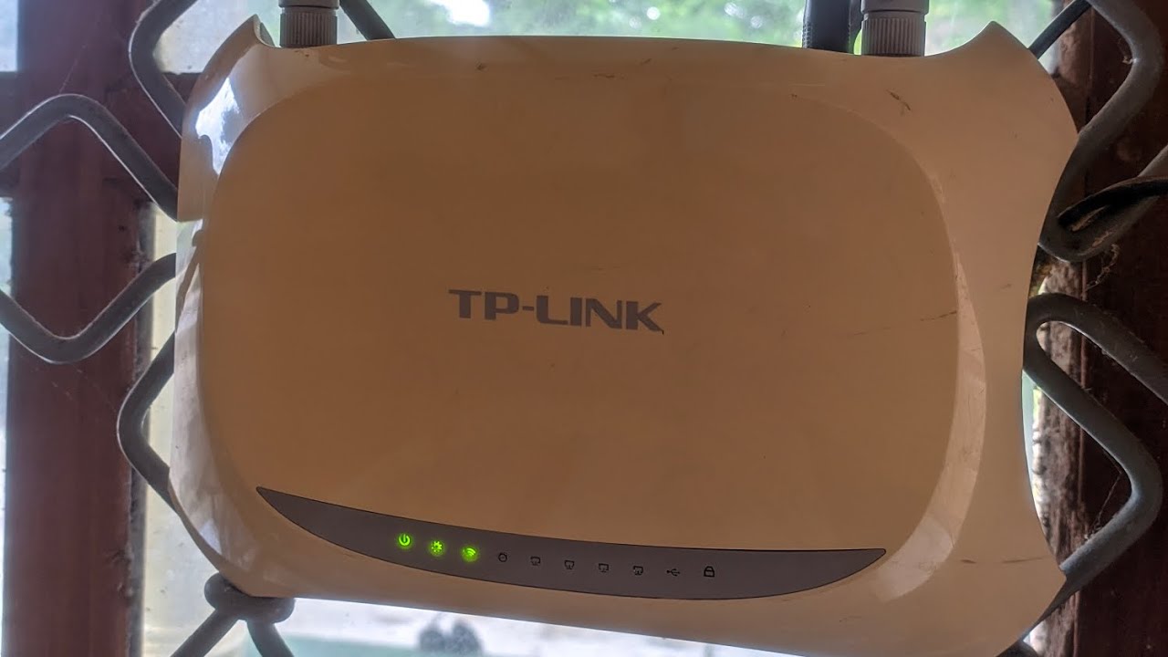 Review Router TP-LINK MR3420 V2 OpenWrt - YouTube