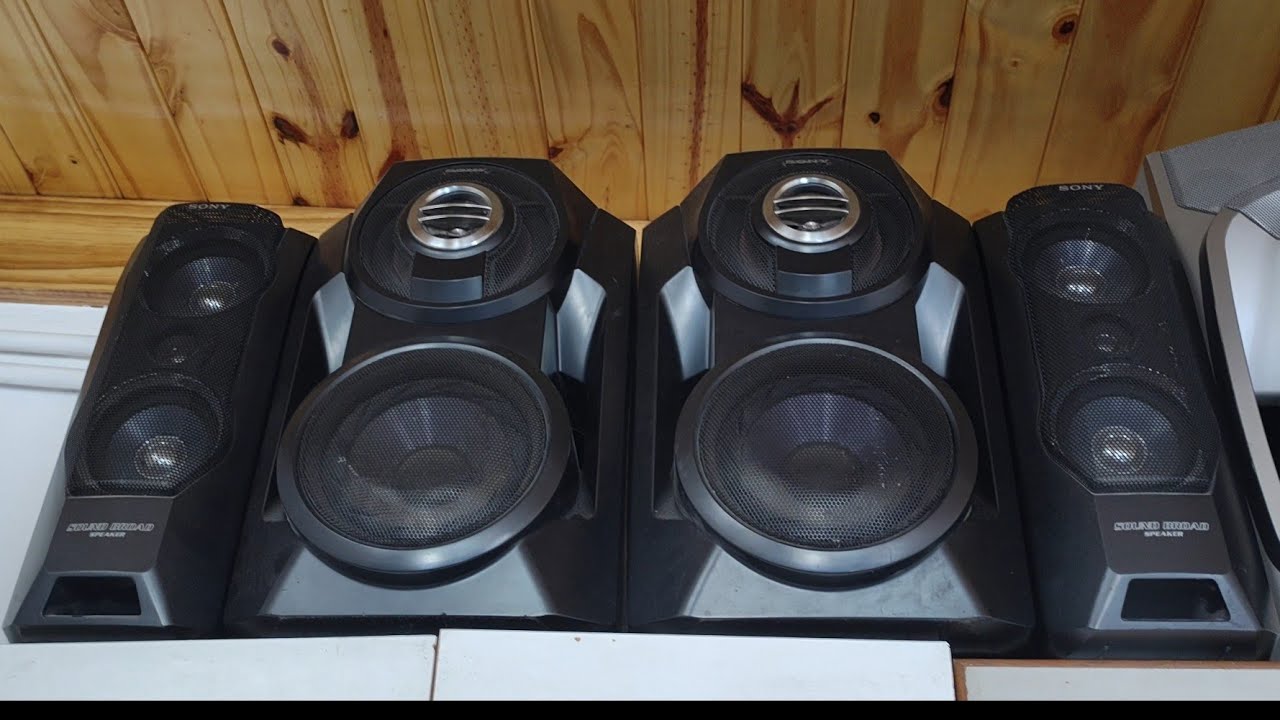 Sony Mhc-Dx8 - YouTube