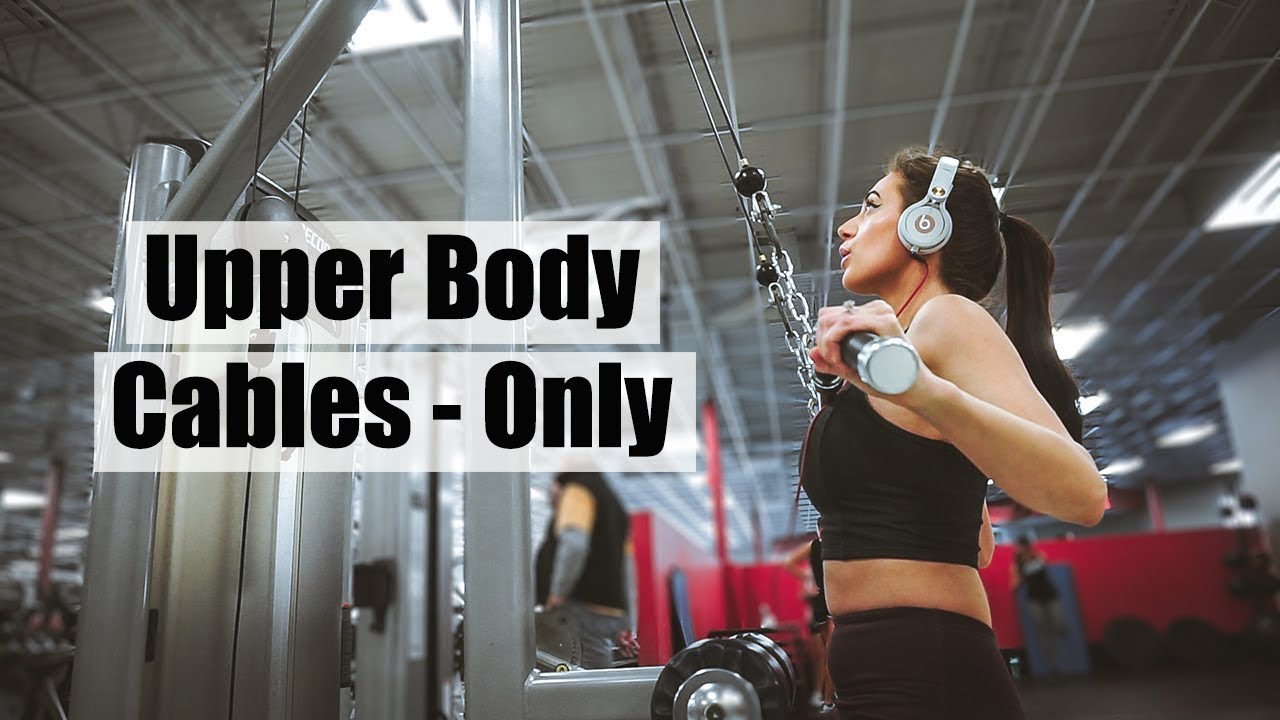 Upper Body Cables Workout & Holiday Home Tour | Vlog 12.21 | Toria ...