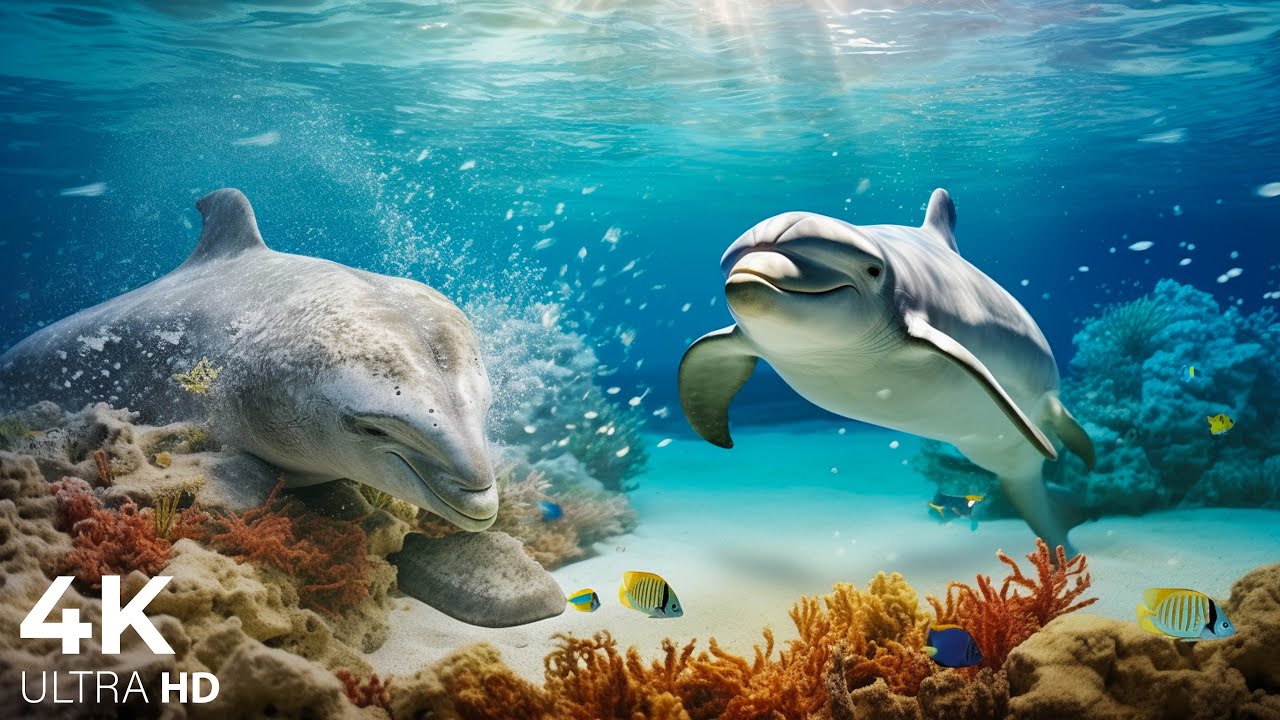 The Ocean 4K - Sea Animals for Relaxation, Beautiful Coral Reef Fish in ...