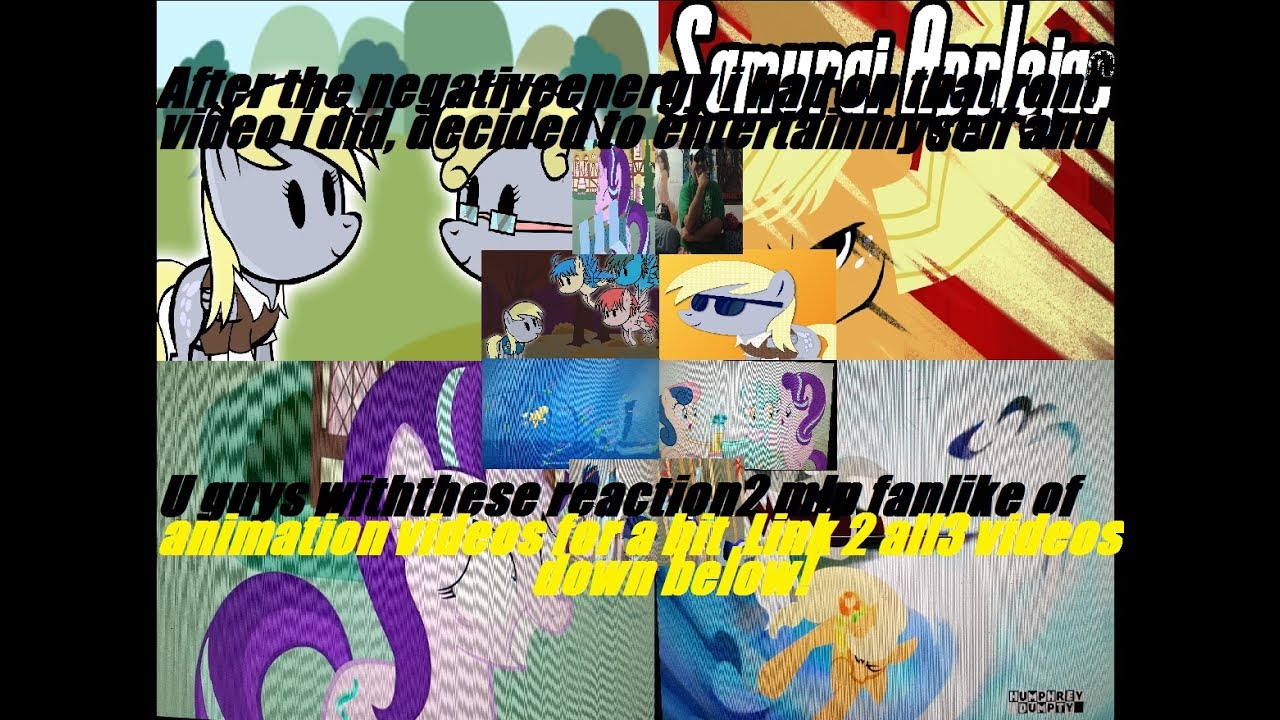 Reaction to Paper Derpy Mothers Day,Samurai Applejack& MLPMash Up ...