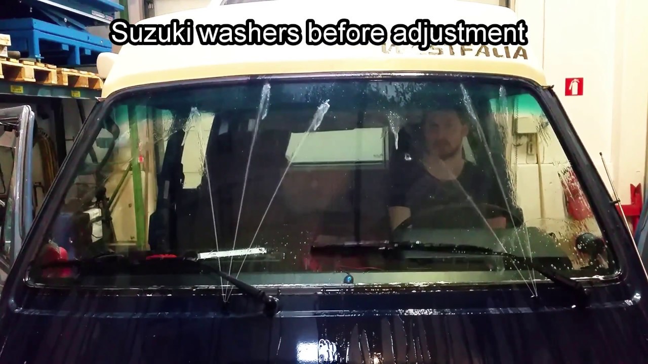 VW T3 / T25 / Vanagon - Windscreen Washer Jet Upgrade Suzuki 3 jet ...