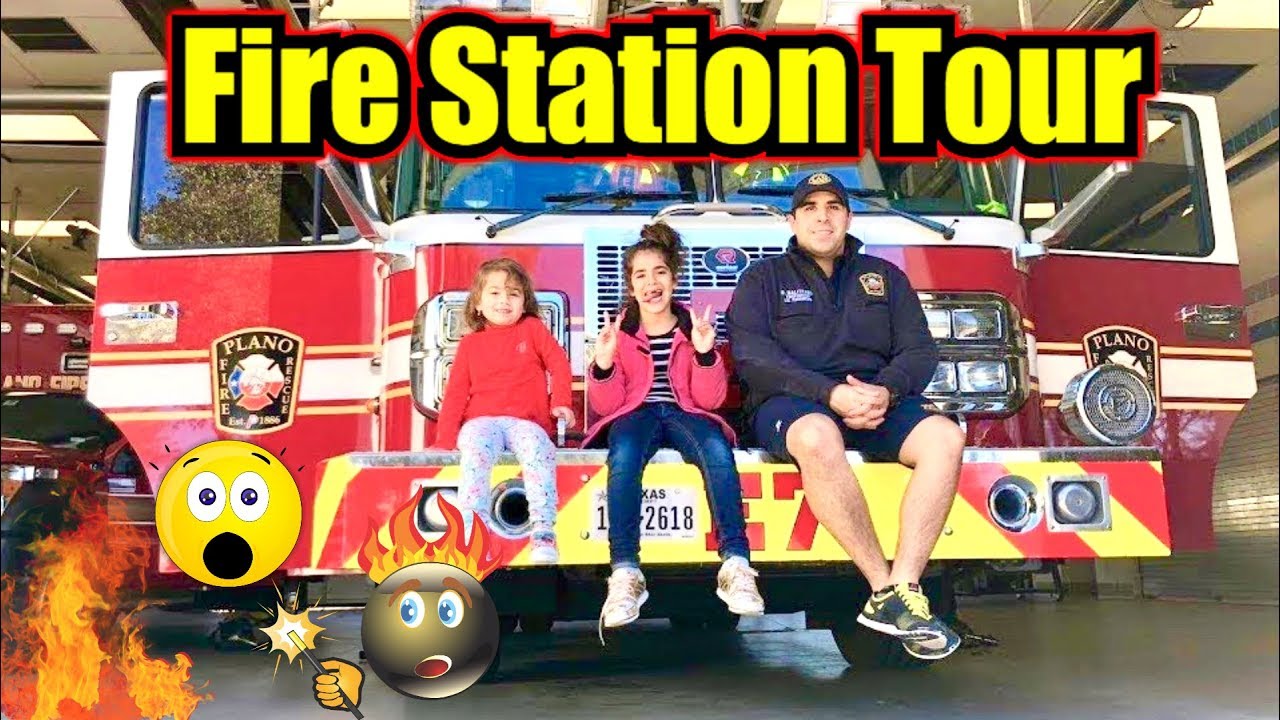 Kids Fire Engine and Fire Station Tour - Fire Truck - YouTube