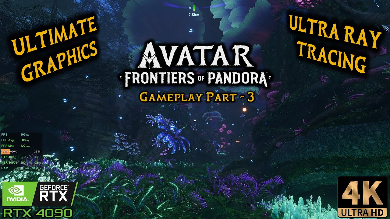 AVATAR FRONTIERS OF PANDORA with 150% ULTRA GRAPHICS UPSCALE / RAY ...