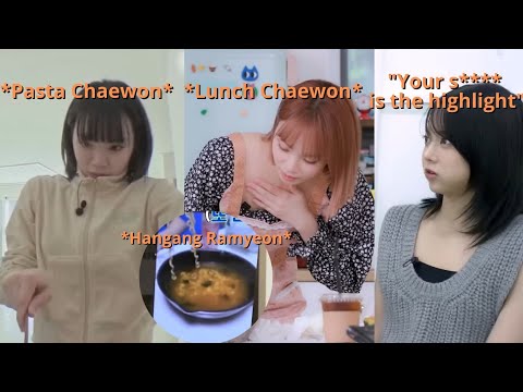 Eunchae Honest Review Chaewon Cooking Skills (Chaewon Trying to Impress ...