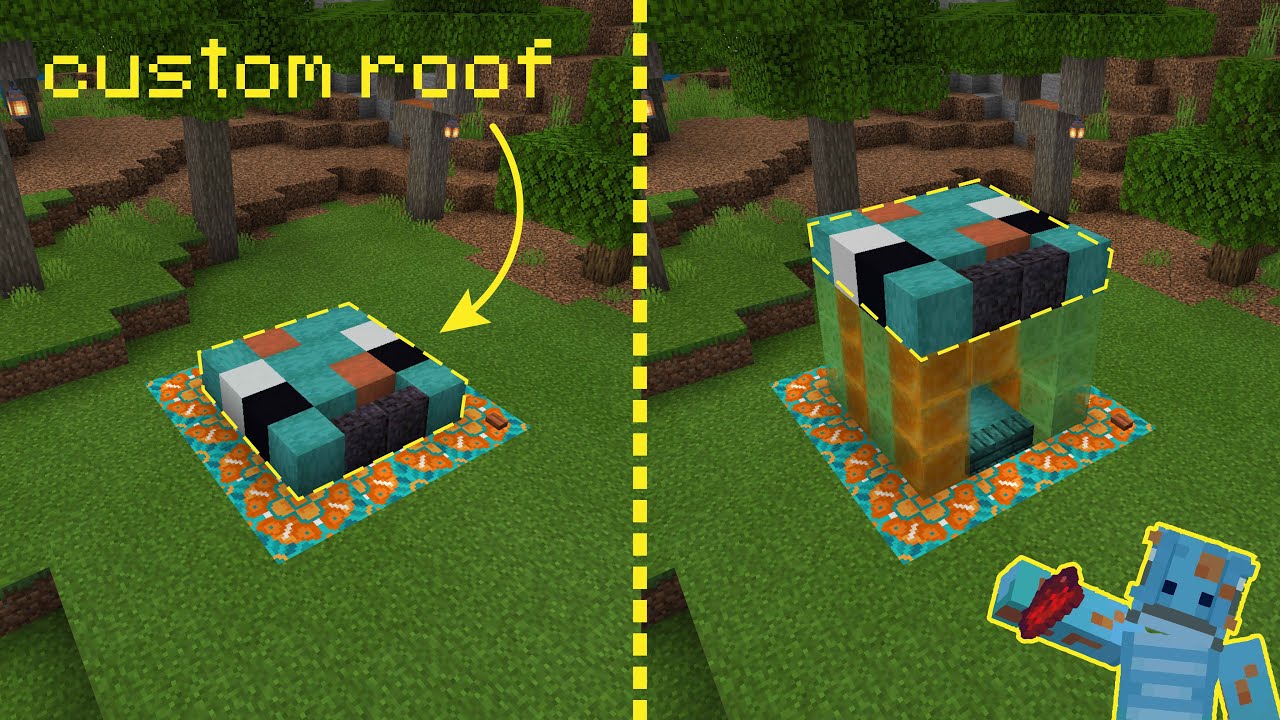 Tour of My Mini Redstone House - YouTube