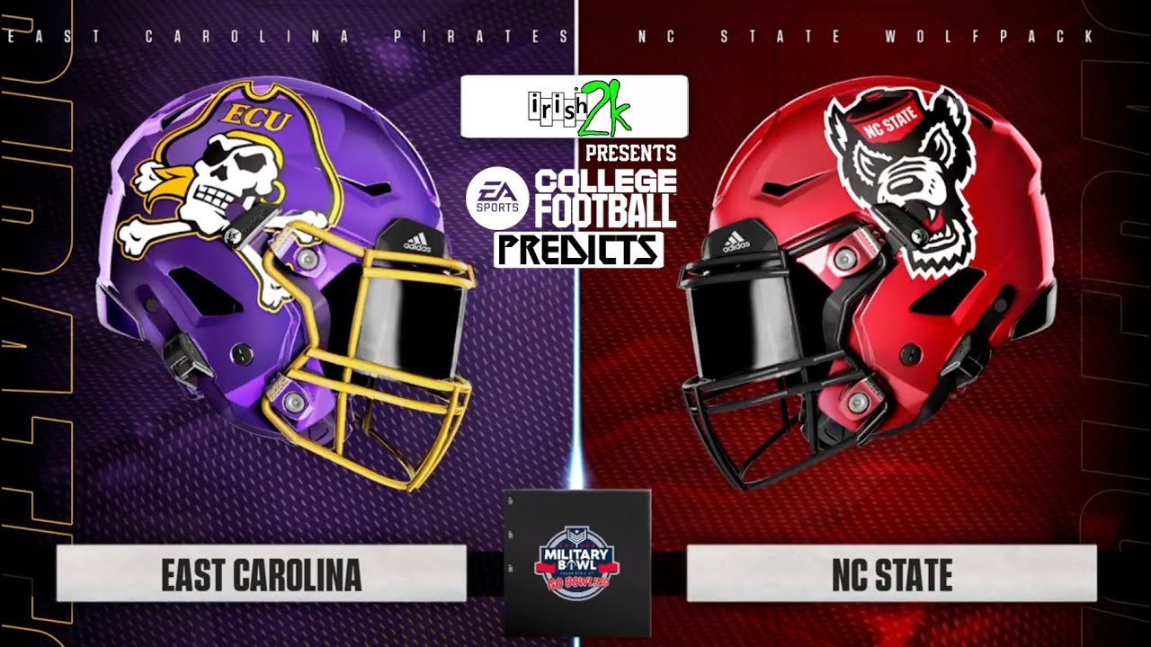 Military Bowl Predictions: East Carolina vs North Carolina State (EA ...