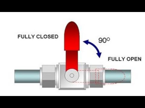 open and close ball valve in revit - YouTube