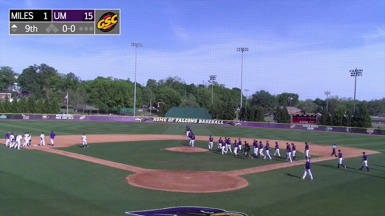 Baseball vs. Miles College - YouTube