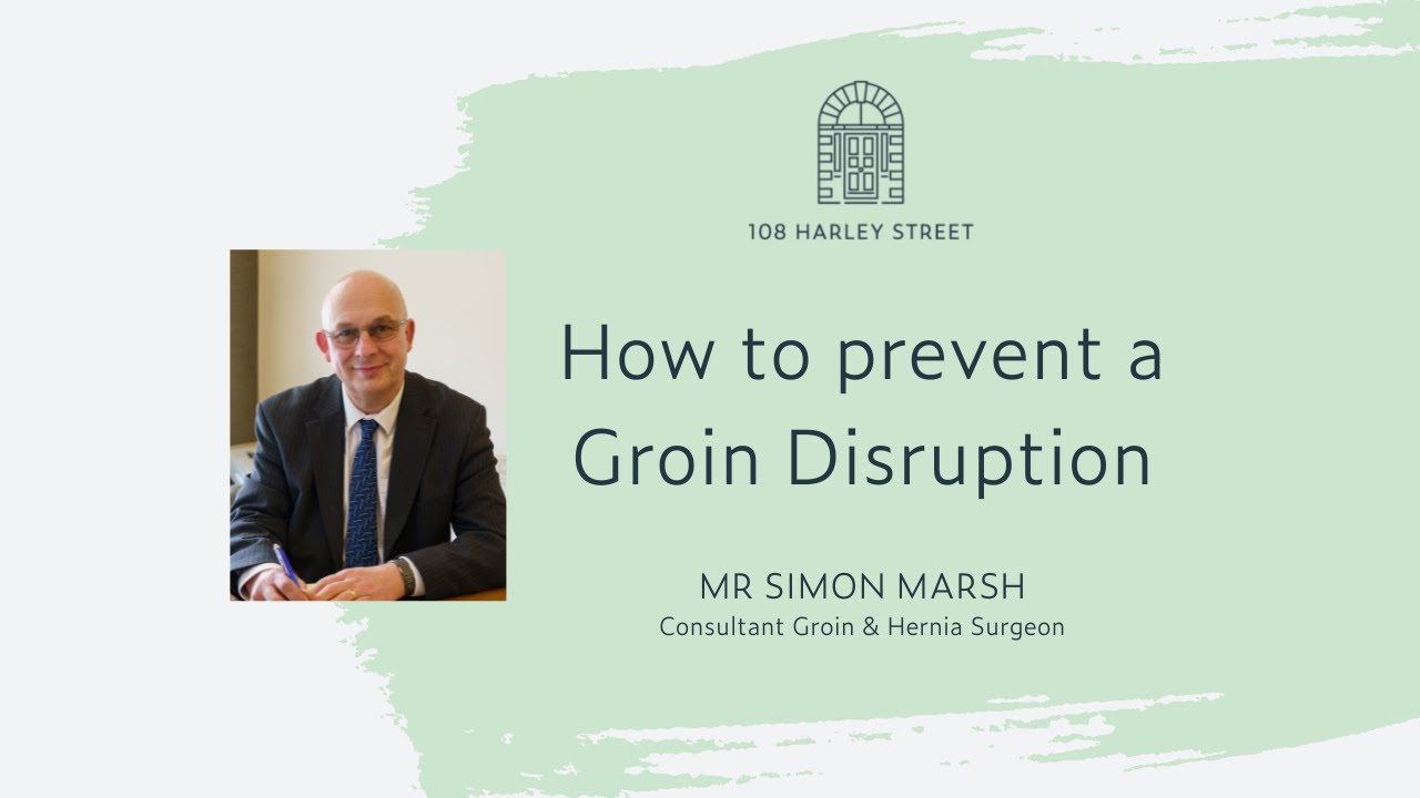 How to prevent a Groin Disruption - Mr Simon Marsh - YouTube